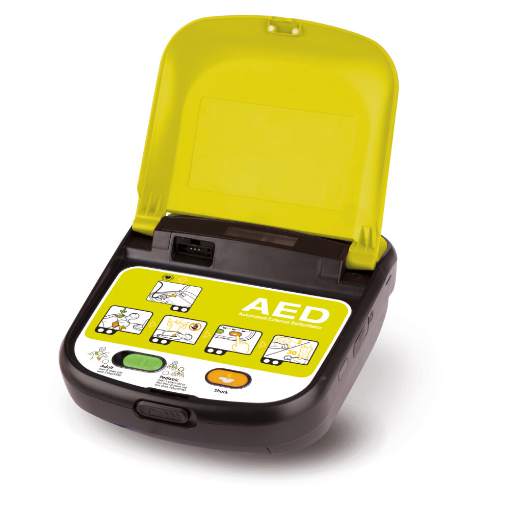 TecnoHeart Plus félautomata defibrillátor